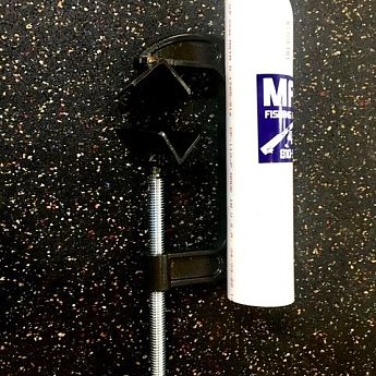 Mac's 5in Pier Rail C-Clamp Rod Holder @ Sportsmen's Direct: Targeting ...